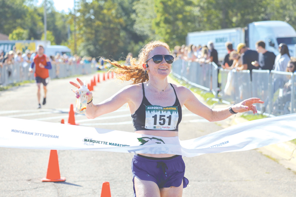 A full marathon: ex-Michigan resident Courtney Rouse, ex-Northern ...